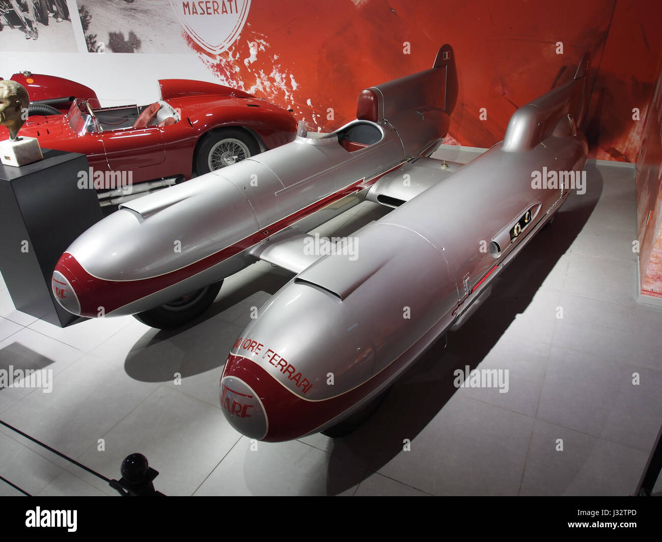 This image shows the 1951 Italcorsa Tarf II, featuring a 2418cc Ferrari ...