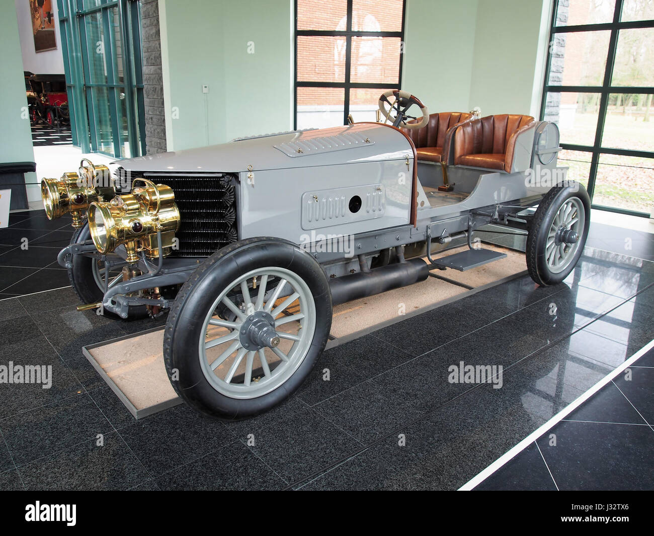 The 1903 Spyker 60HP Four Wheel Drive Racing Car is an early 20th ...