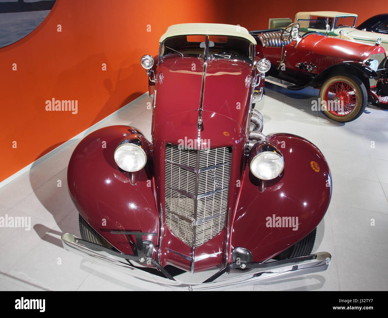 A vintage 1936 Auburn Model 852 Speedster, an iconic luxury car known ...