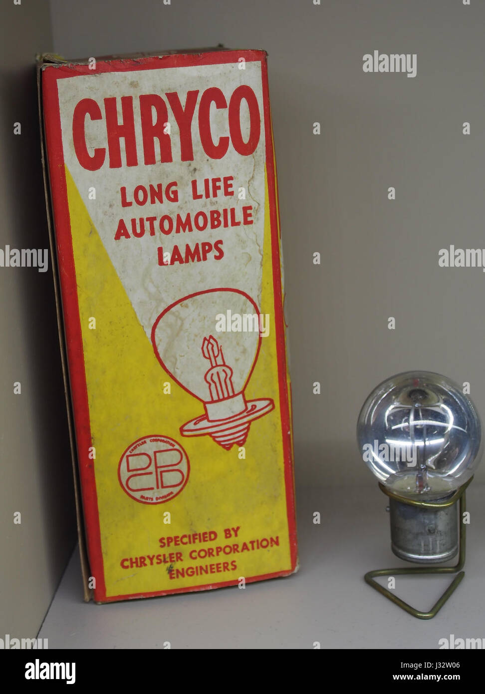The Chryco automobile lamps were essential components of early ...