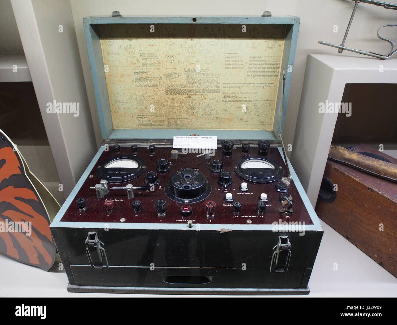 1930s German Electrical Equipment Testing Set Stock Photo - Alamy