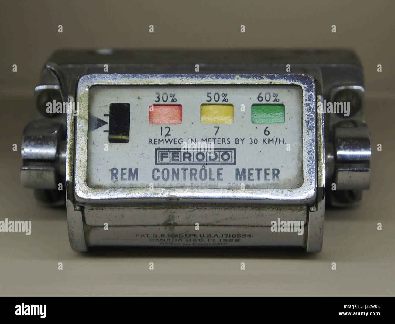 Rem controle meter Stock Photo - Alamy