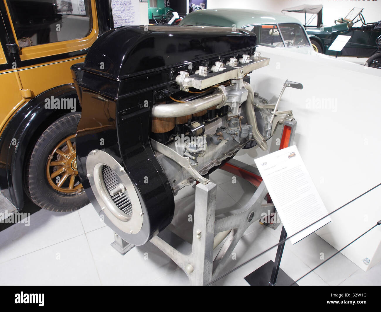 1927 Franklin 11-B Sedan 3.3litre 6cylinder 32hp engine photo1 Stock ...