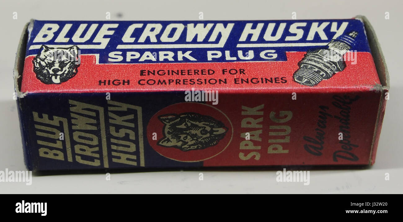 The Blue Crown Husky spark plug is a high-performance ignition ...