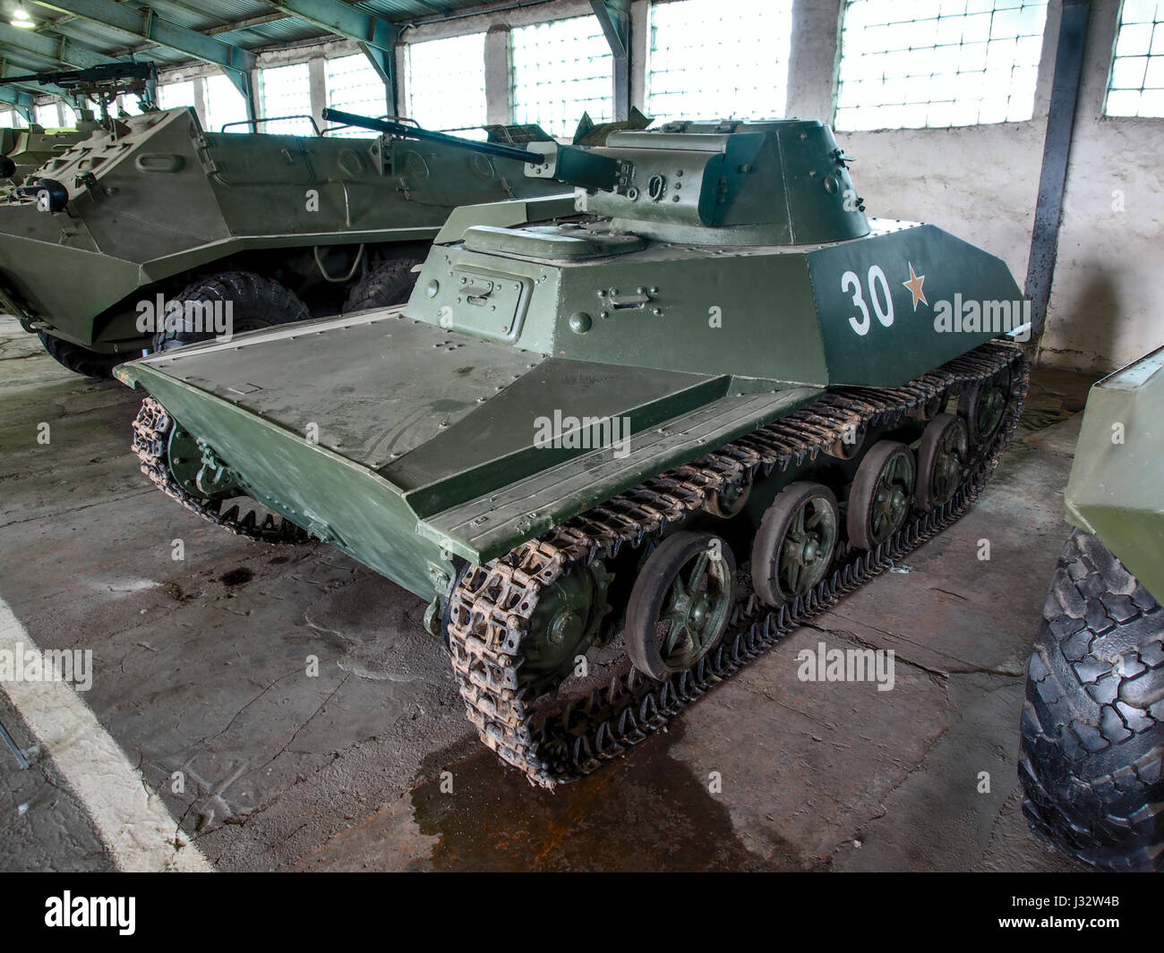 T-30 light infantry tank pic2 Stock Photo - Alamy