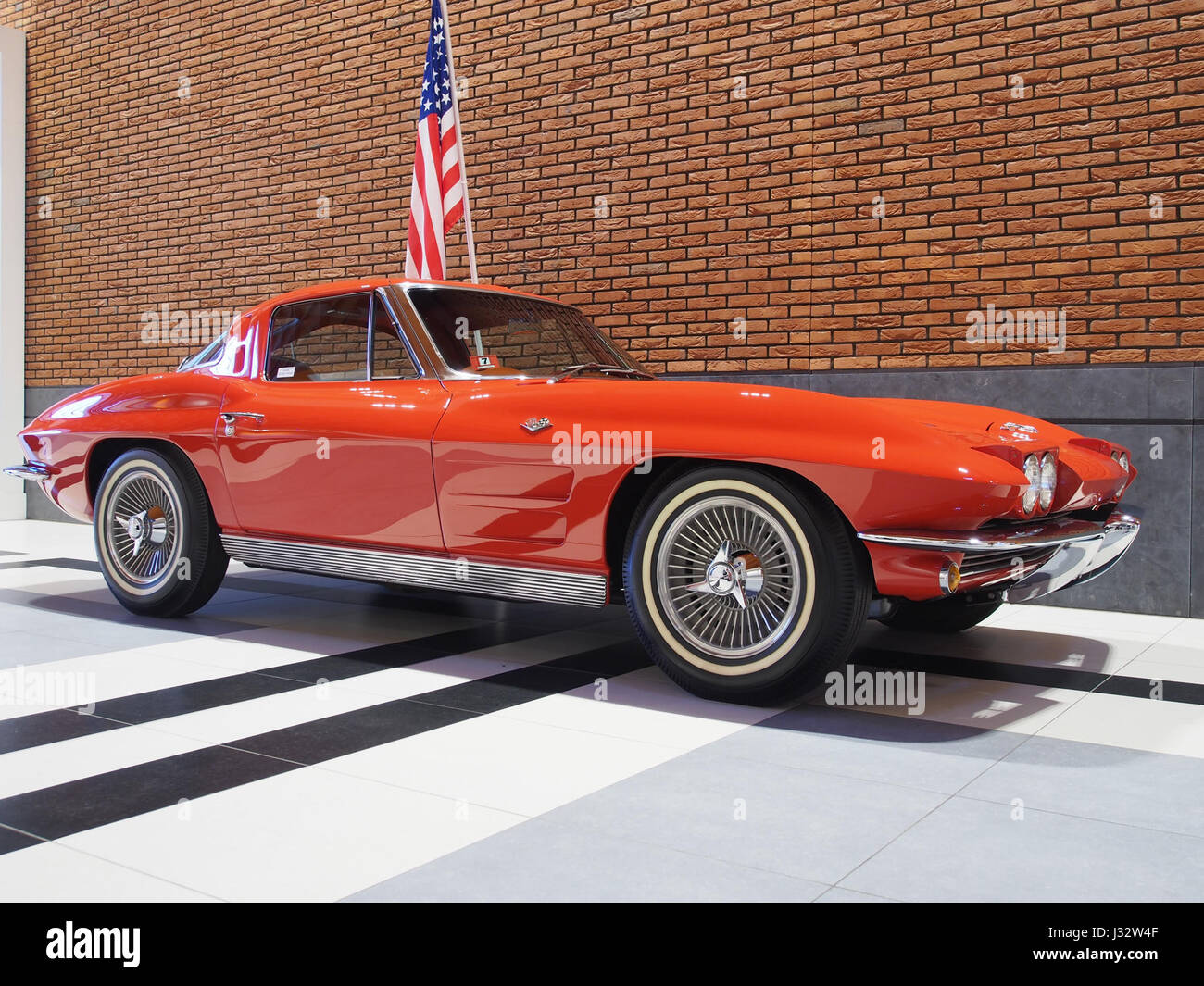 The 1963 Chevrolet Corvette Sting Ray Split Window features a 250hp, 5. ...