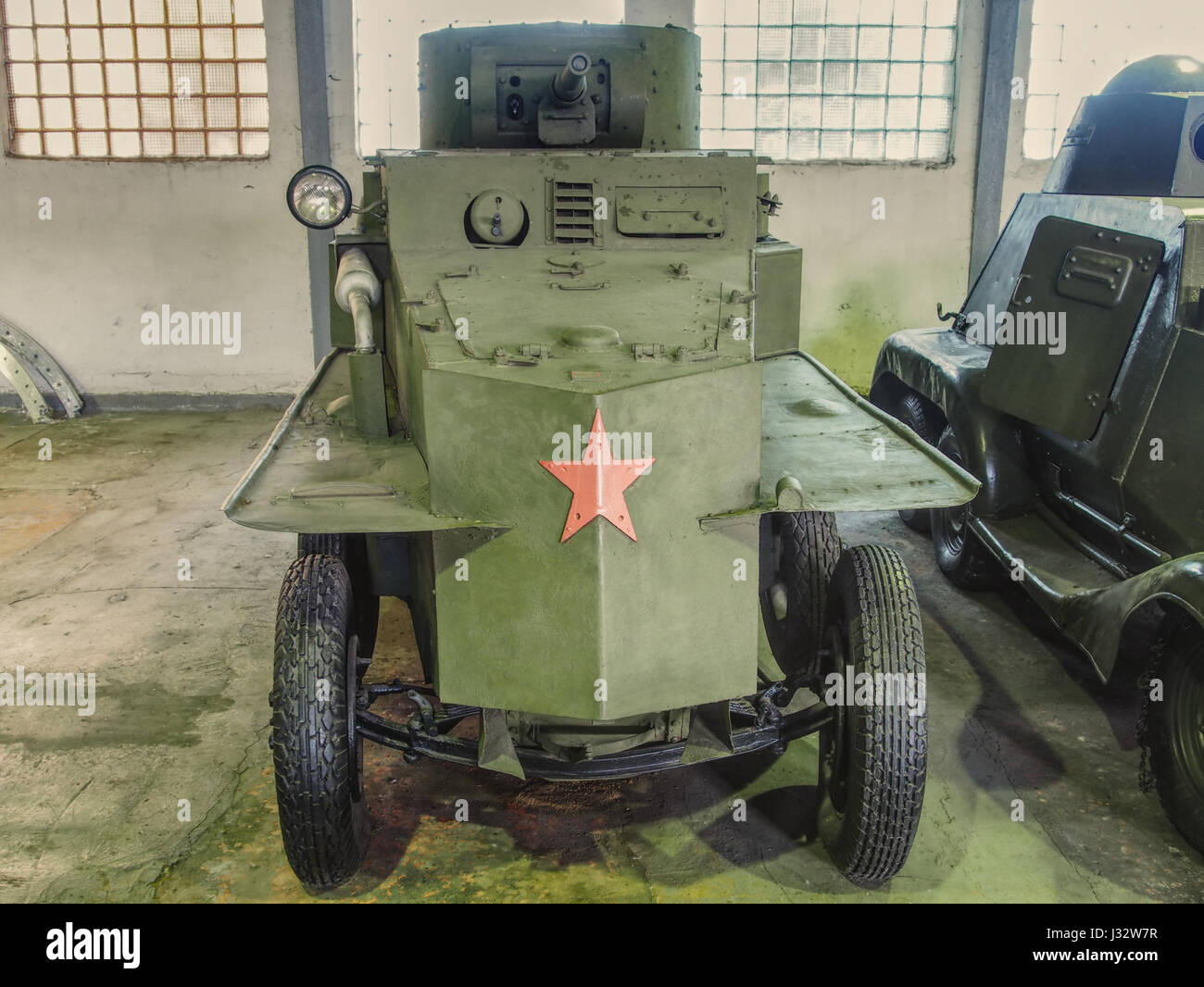 Soviet amphibious armored car PB-4 pic2 Stock Photo - Alamy
