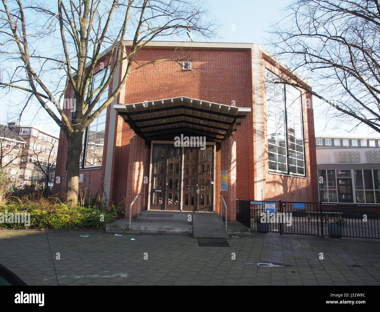 Maranathakerk is a church located at Hunzestraat 85-89, and the image ...