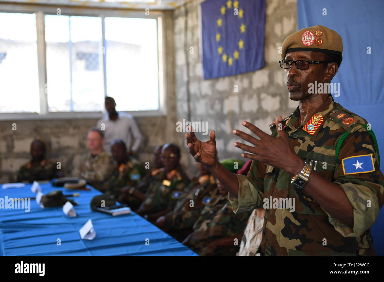 General Ali Bashi Mohamed, Deputy Chief of Defence Forces of Somalia ...
