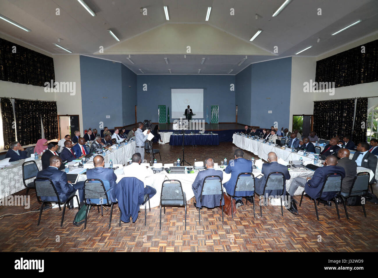 A meeting in Nairobi, Kenya, discusses 'Lessons Learned for AMISOM' as ...