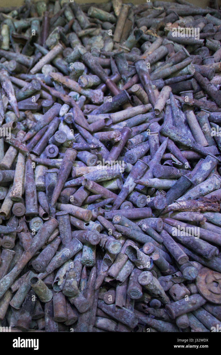 Old rusty bullet ammunition from the dardanelles war Stock Photo - Alamy