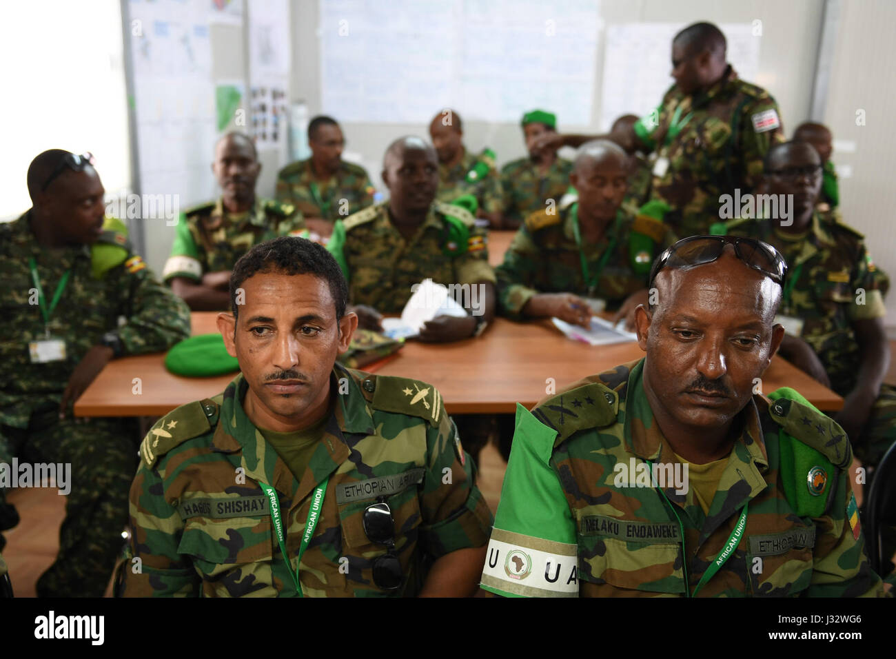 AMISOM military officers participate in an operations planning course ...