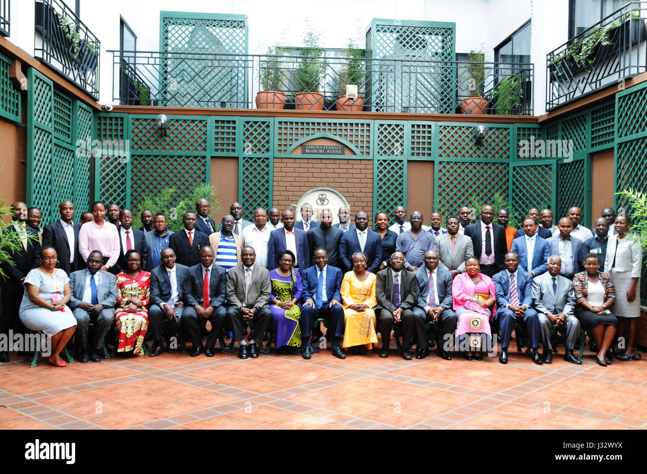 Participants of the Amisom Mission Implementation Plan 2018 workshop ...