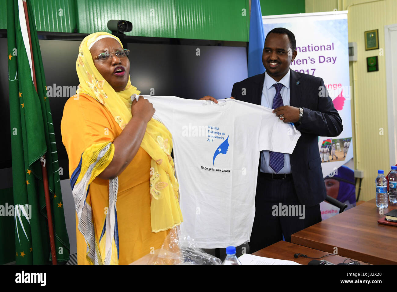 Lydia Wanyoto, the Deputy Special Representative of the Chairperson of ...