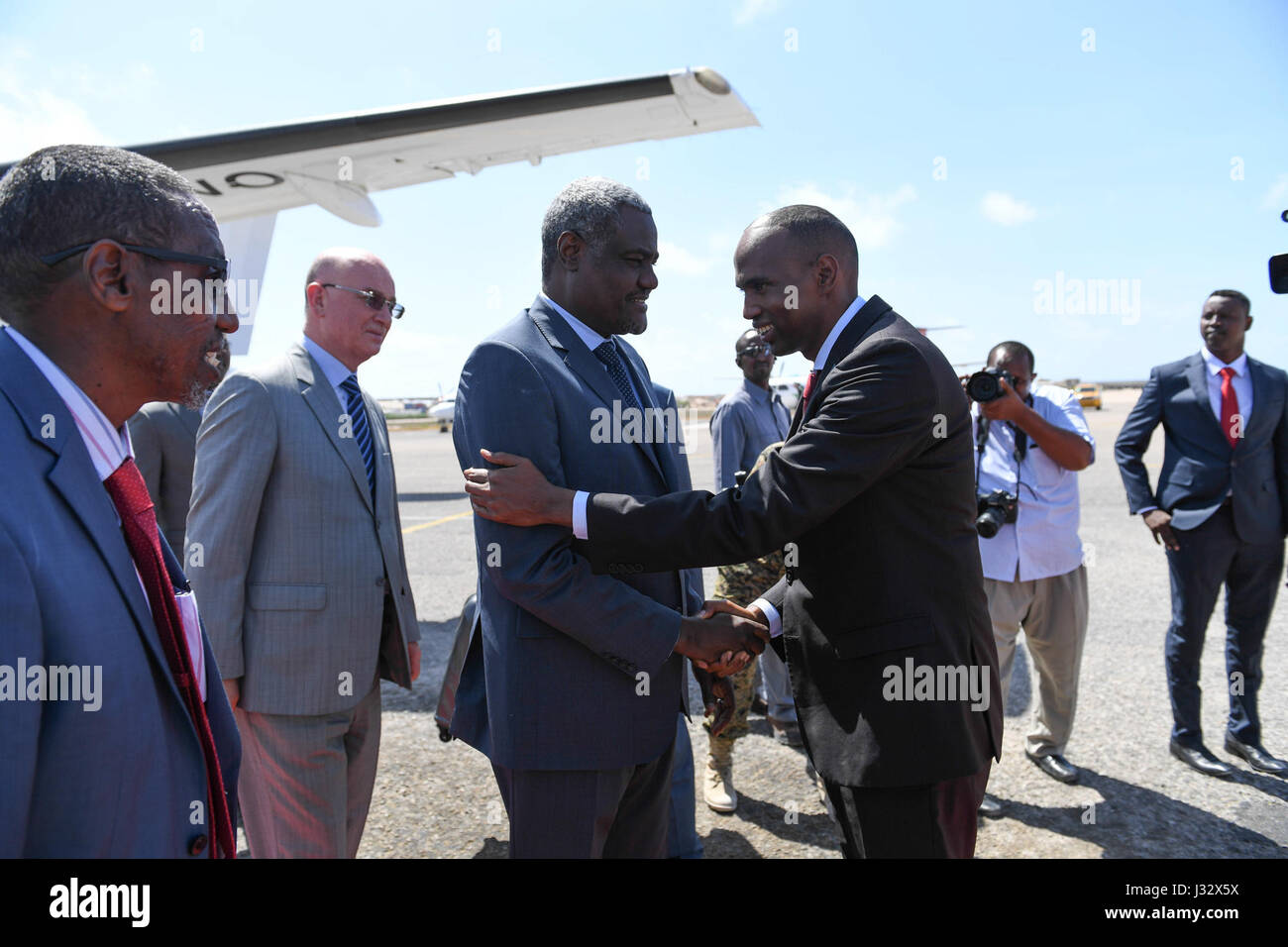 H.E. Moussa Faki Mahamat, Chairperson of the African Union Commission ...