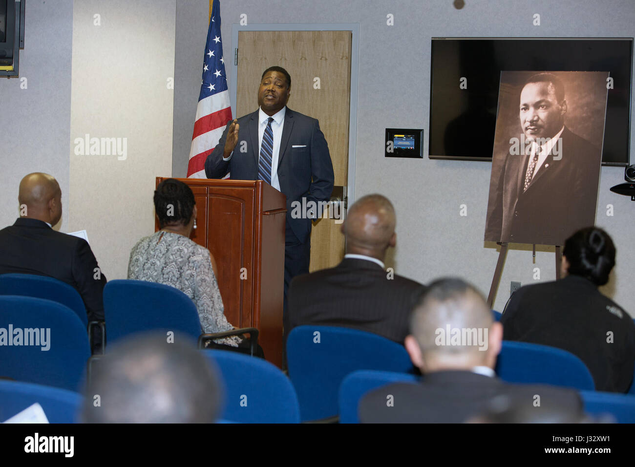 This photograph captures Maurice Gill, Assistant Chief of U.S. Border ...