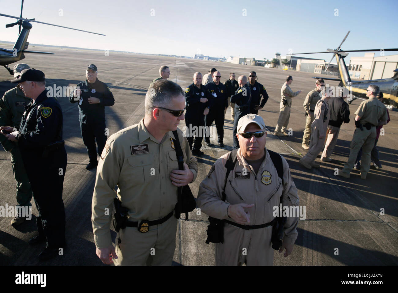 Air Interdiction Agents David Grantham and Daniel Flores of U.S ...