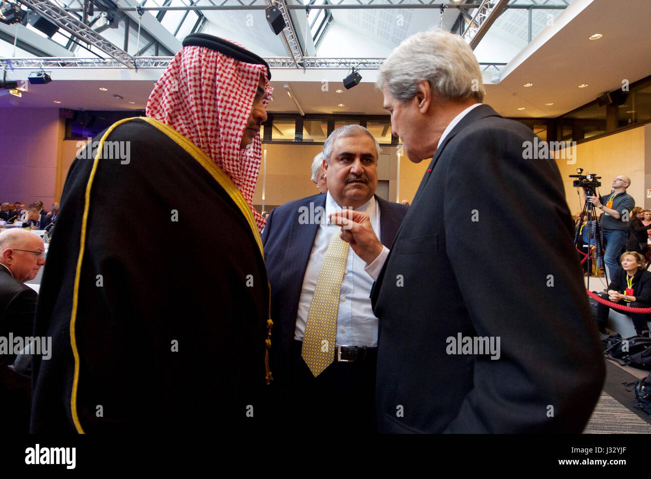 U.S. Secretary of State John Kerry meets with the Foreign Ministers of ...