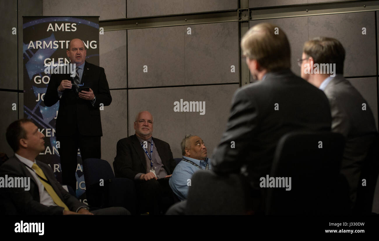 This image shows Robert Jacobs, Acting NASA Associate Administrator for ...