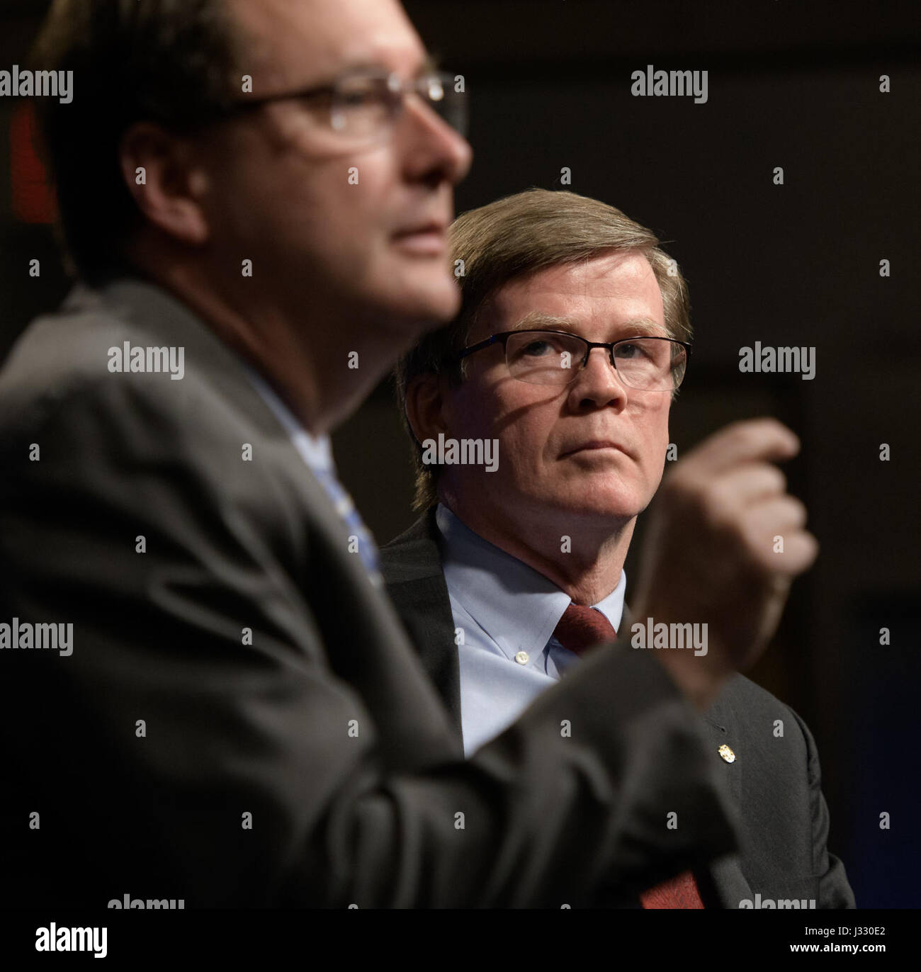 This image captures Acting NASA Administrator Robert Lightfoot and ...