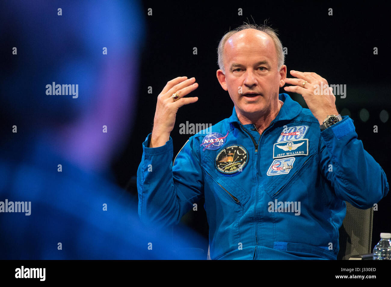 NASA astronaut Jeff Williams speaks about his time on the International ...
