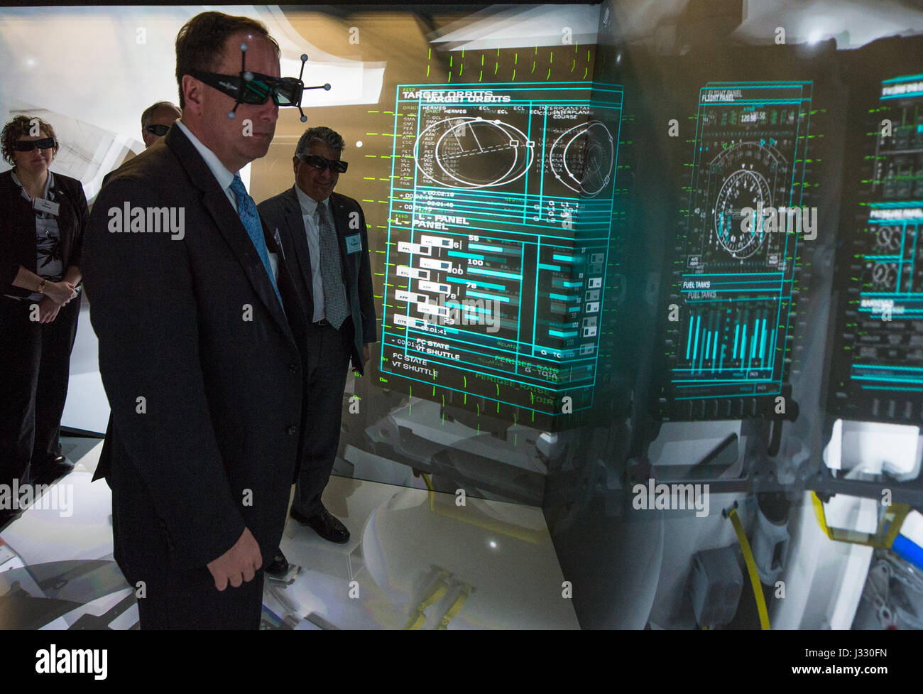 Acting NASA Administrator Robert Lightfoot is shown at Lockheed Martin ...