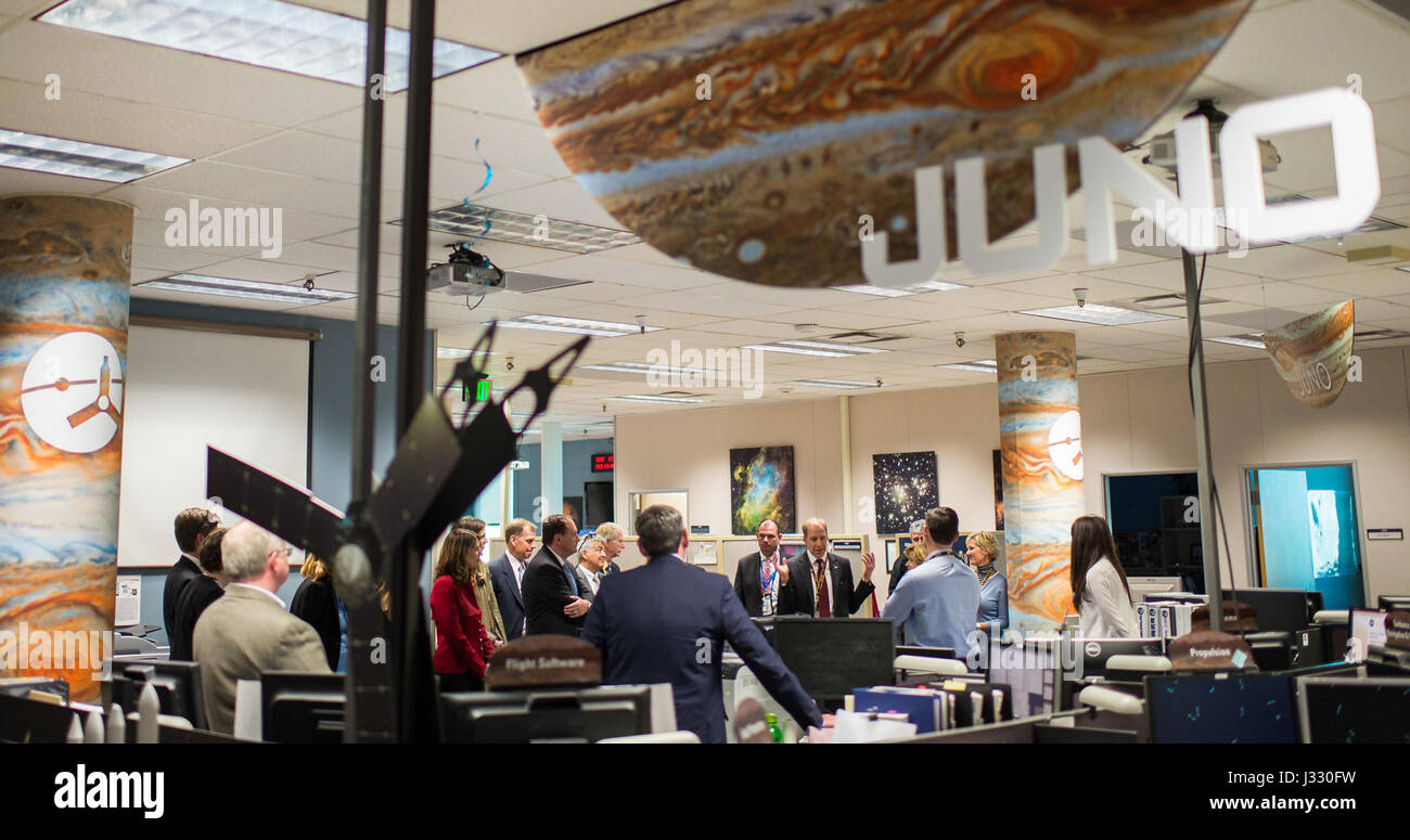 This image captures key NASA officials, including Acting Administrator ...