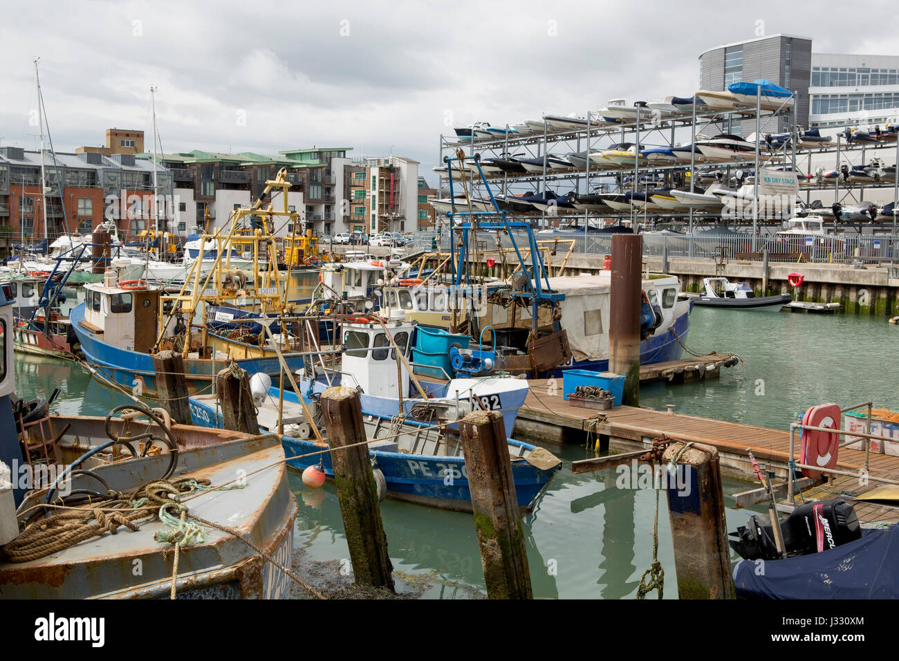 New england fishing boat hi-res stock photography and images - Alamy