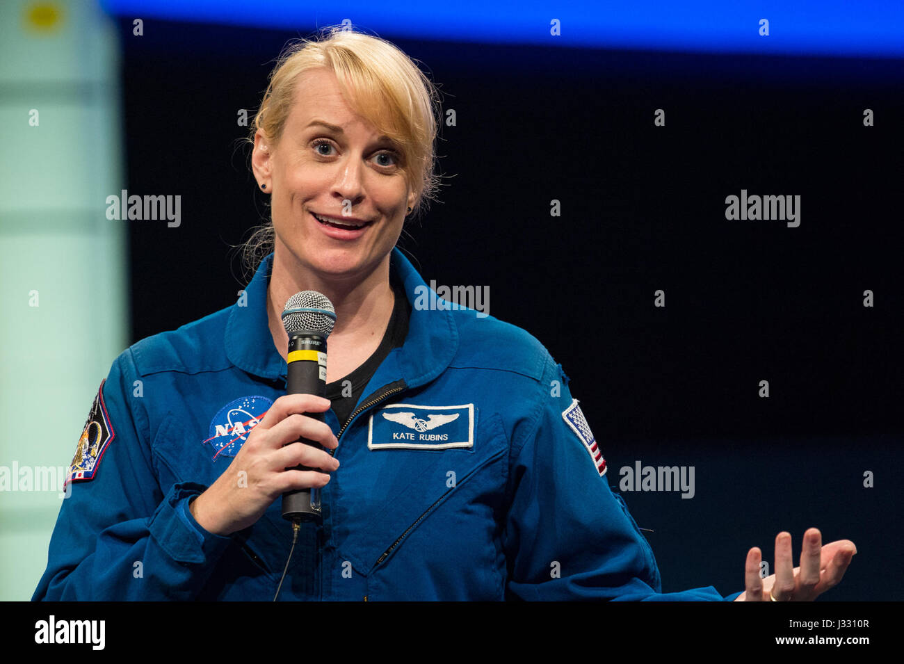 NASA Astronaut Kate Rubins speaks about her time onboard the ...