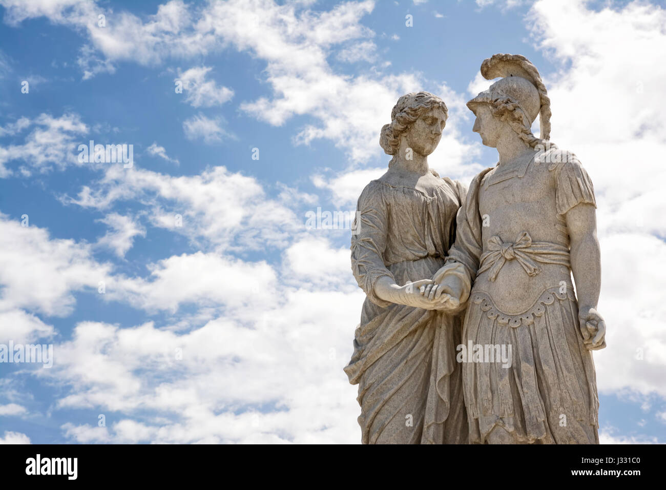 Roman and greek sculptures hi-res stock photography and images - Alamy