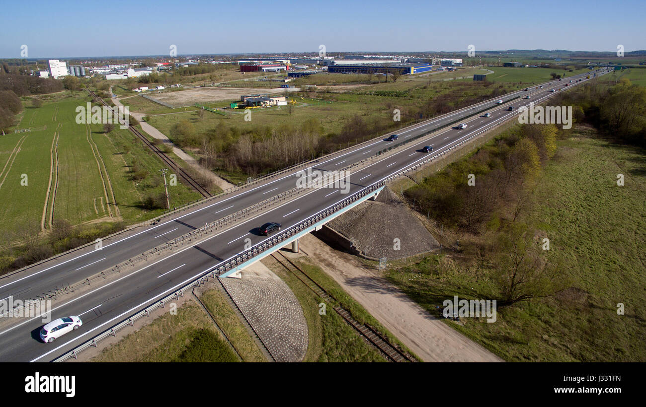 Highway in Poland Stock Photo - Alamy