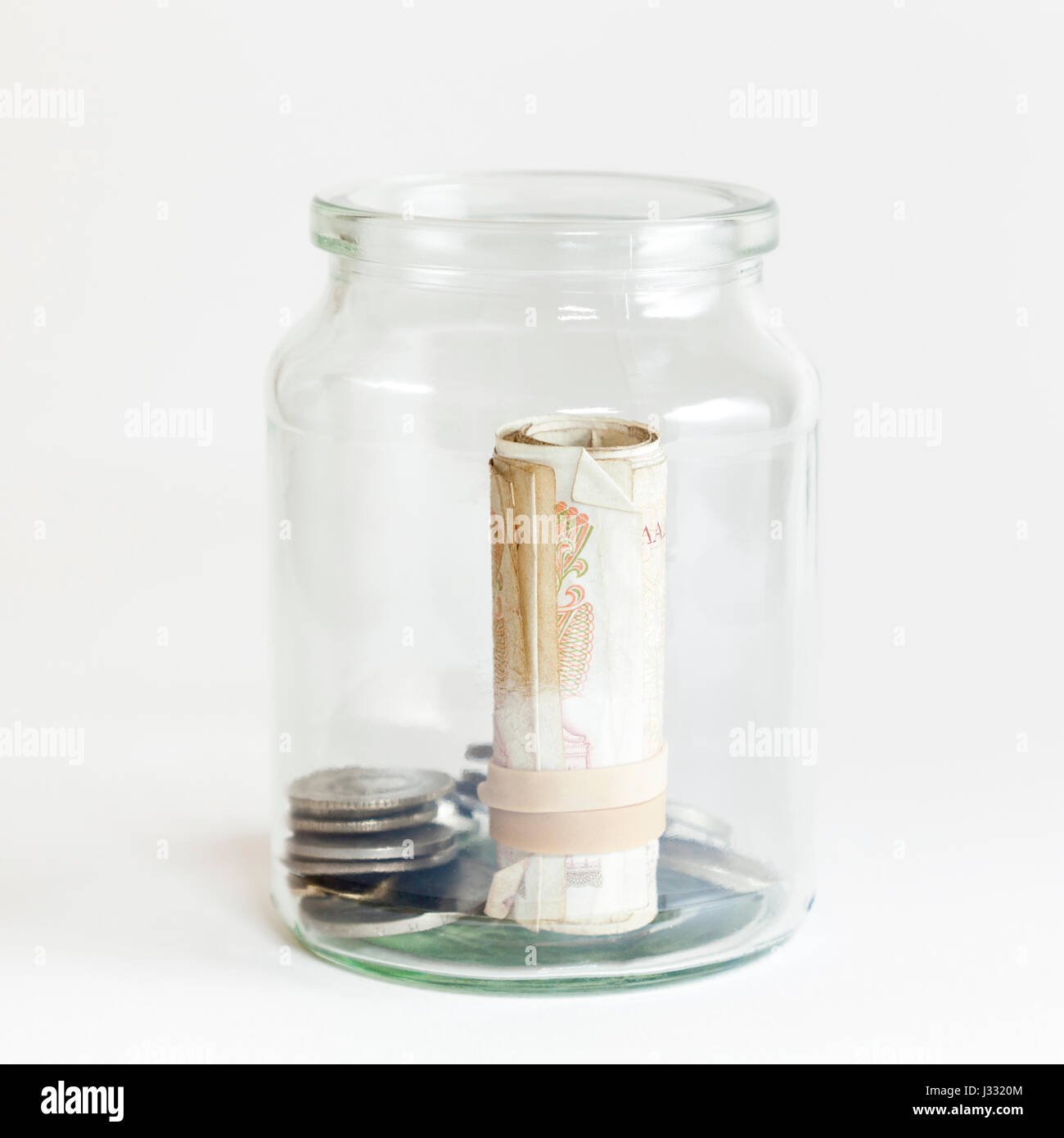 Old money notes and coins hi-res stock photography and images - Alamy