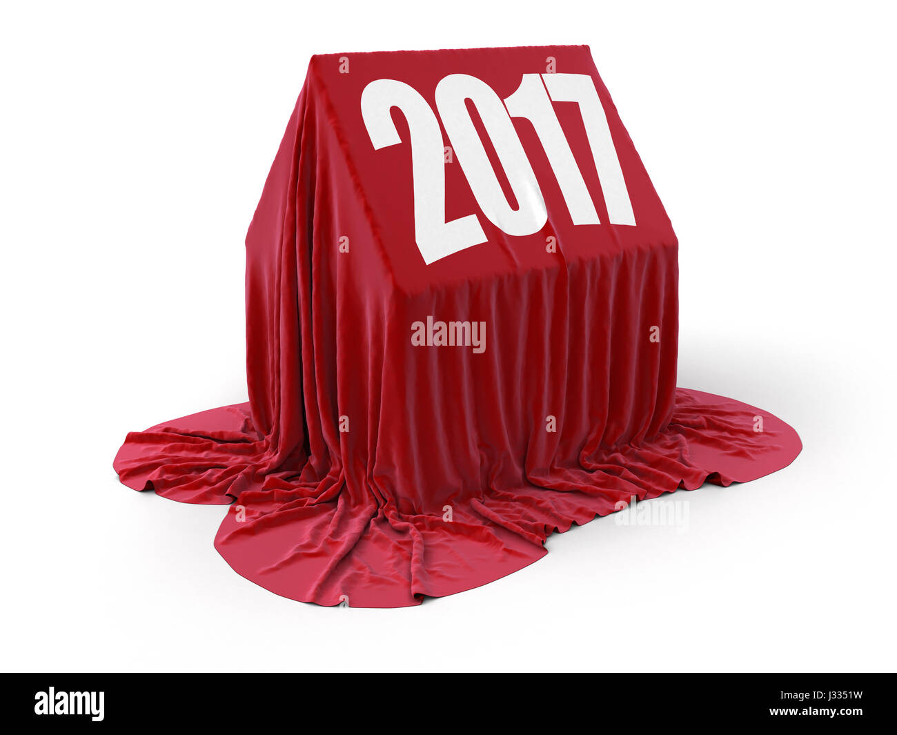 2017 House. Image with clipping path Stock Photo - Alamy