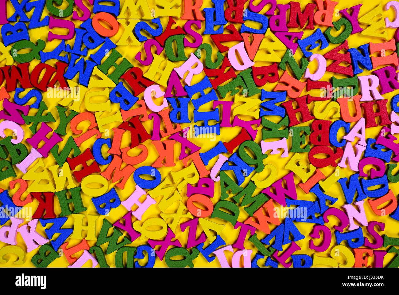 Letters decor font type alphabet letters hi-res stock photography and ...