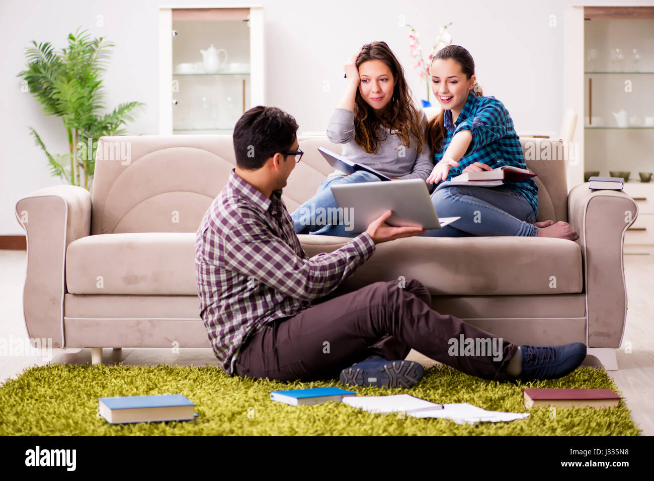 Students preparing for university exams Stock Photo - Alamy
