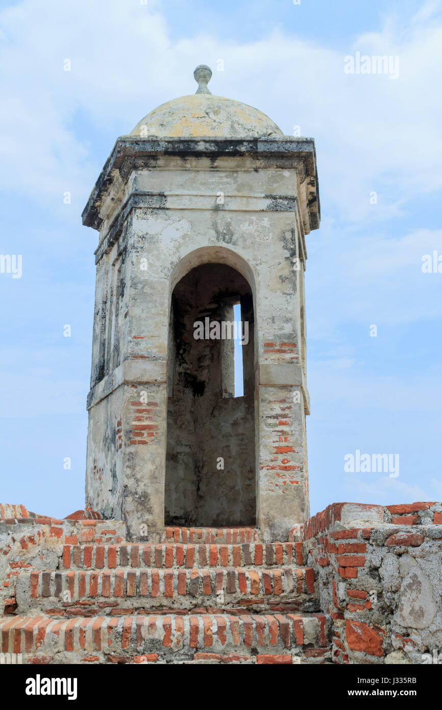 San Felipe Castle in cartagena Colombia in a morning day Stock Photo ...