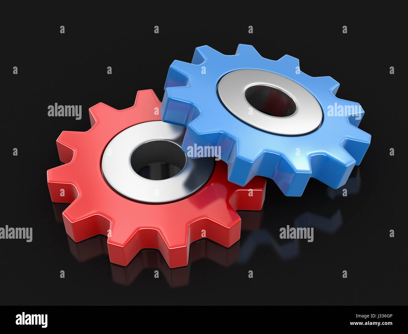 Cogwheels. Image with clipping path Stock Photo - Alamy