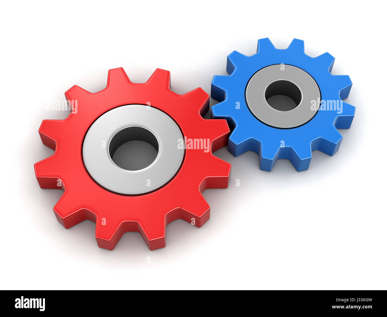 Cogwheels. Image with clipping path Stock Photo - Alamy