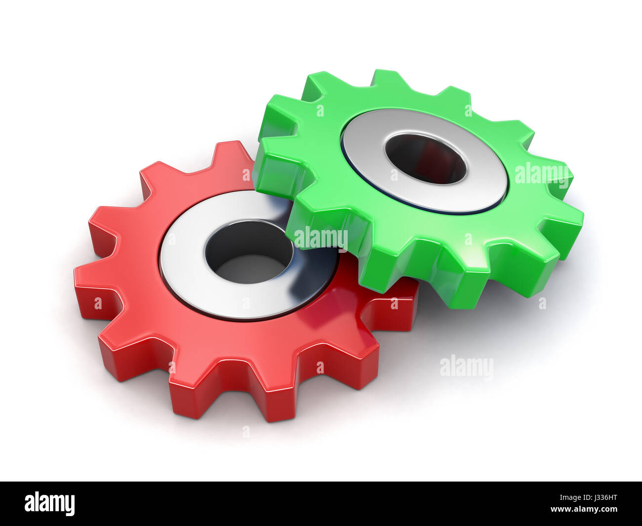 Cogwheels. Image with clipping path Stock Photo - Alamy