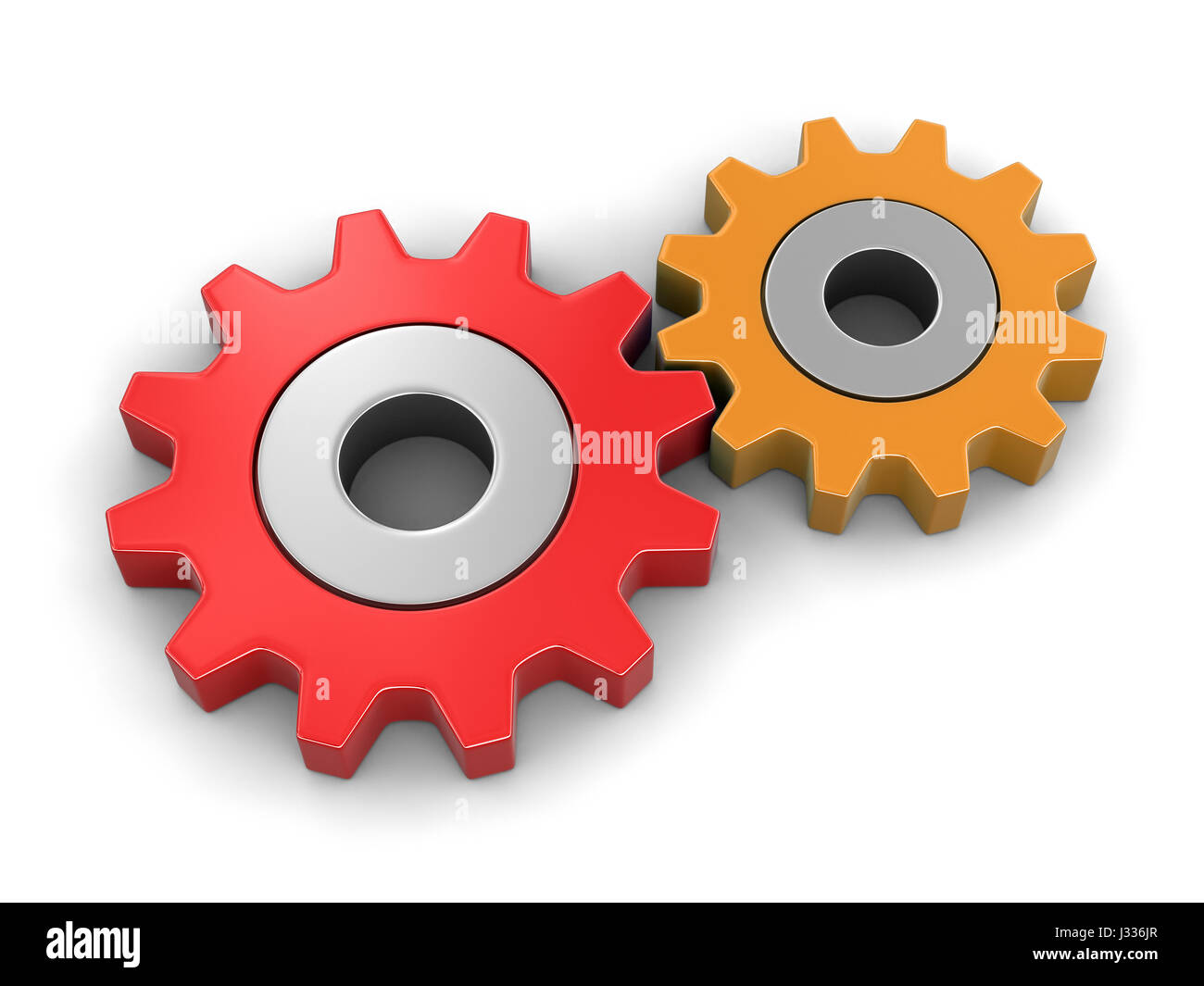 Cogwheels. Image with clipping path Stock Photo - Alamy