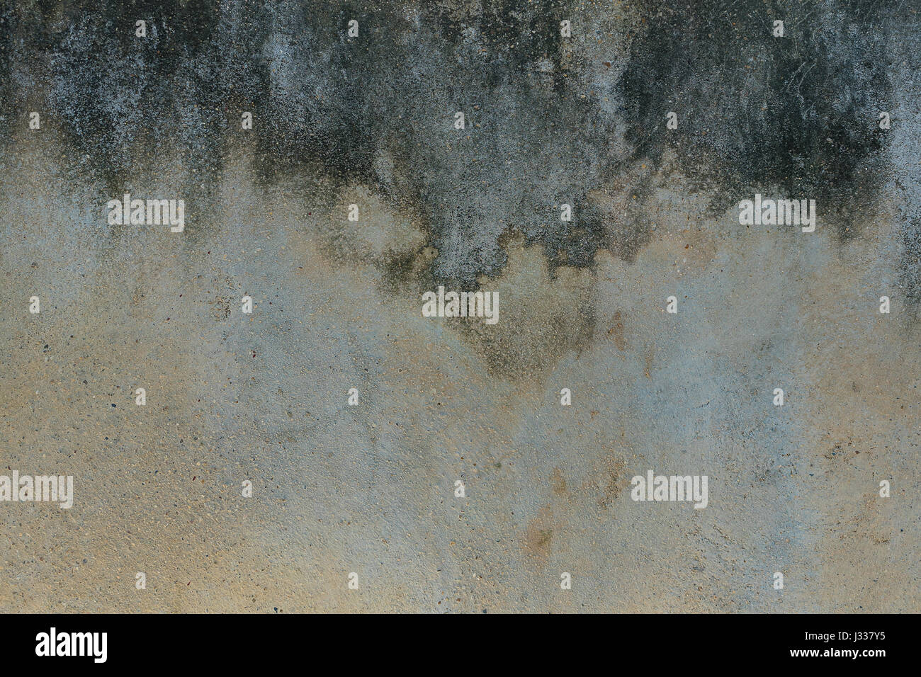 The paint is peeling off, falling apart, Damaged wall, background and ...