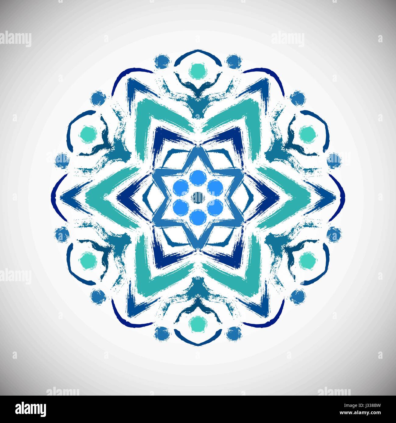 Blue greeting model design Stock Vector Images - Alamy