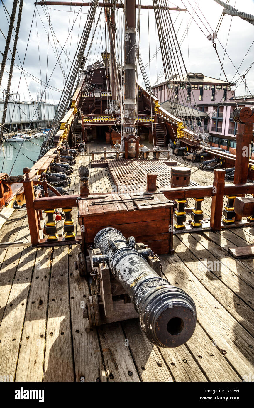 Real Pirate Ship Interior