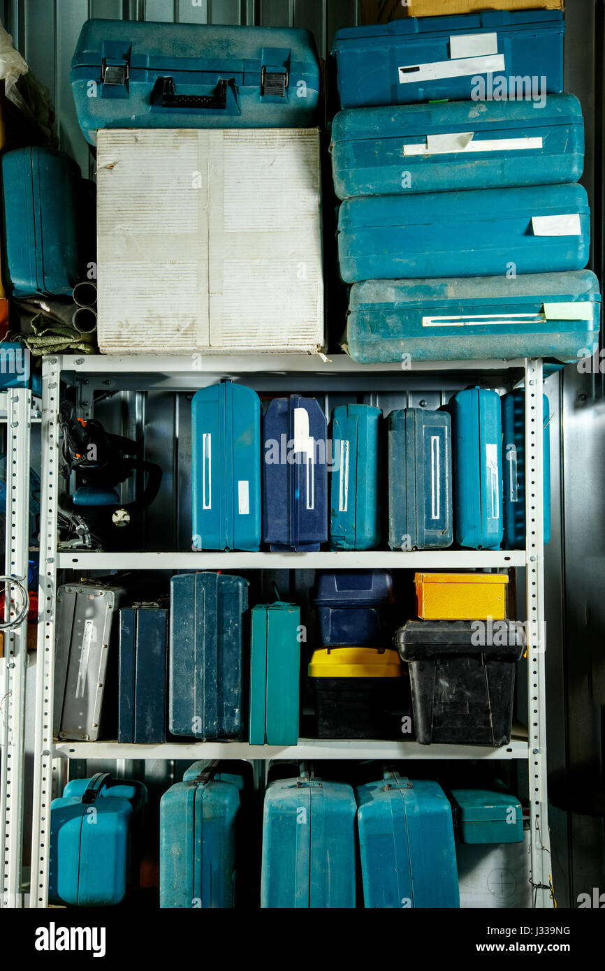 Garage of boxes hi-res stock photography and images - Alamy