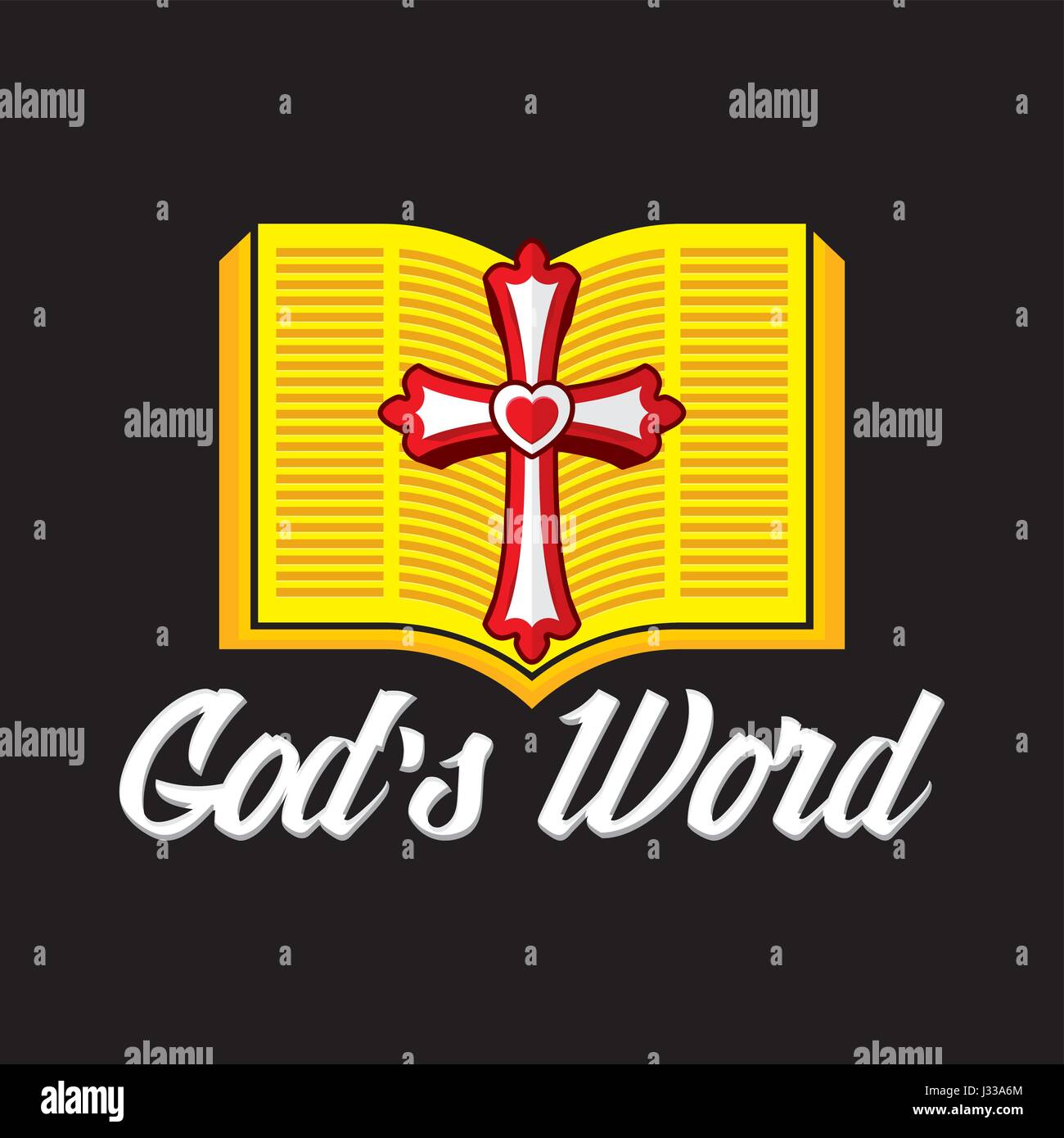 Gods word Stock Vector Images - Alamy