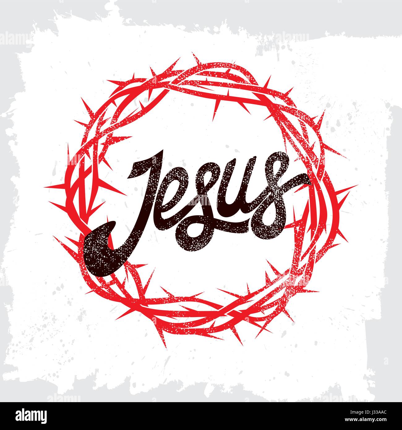 Christian print. Jesus Stock Vector Image & Art - Alamy