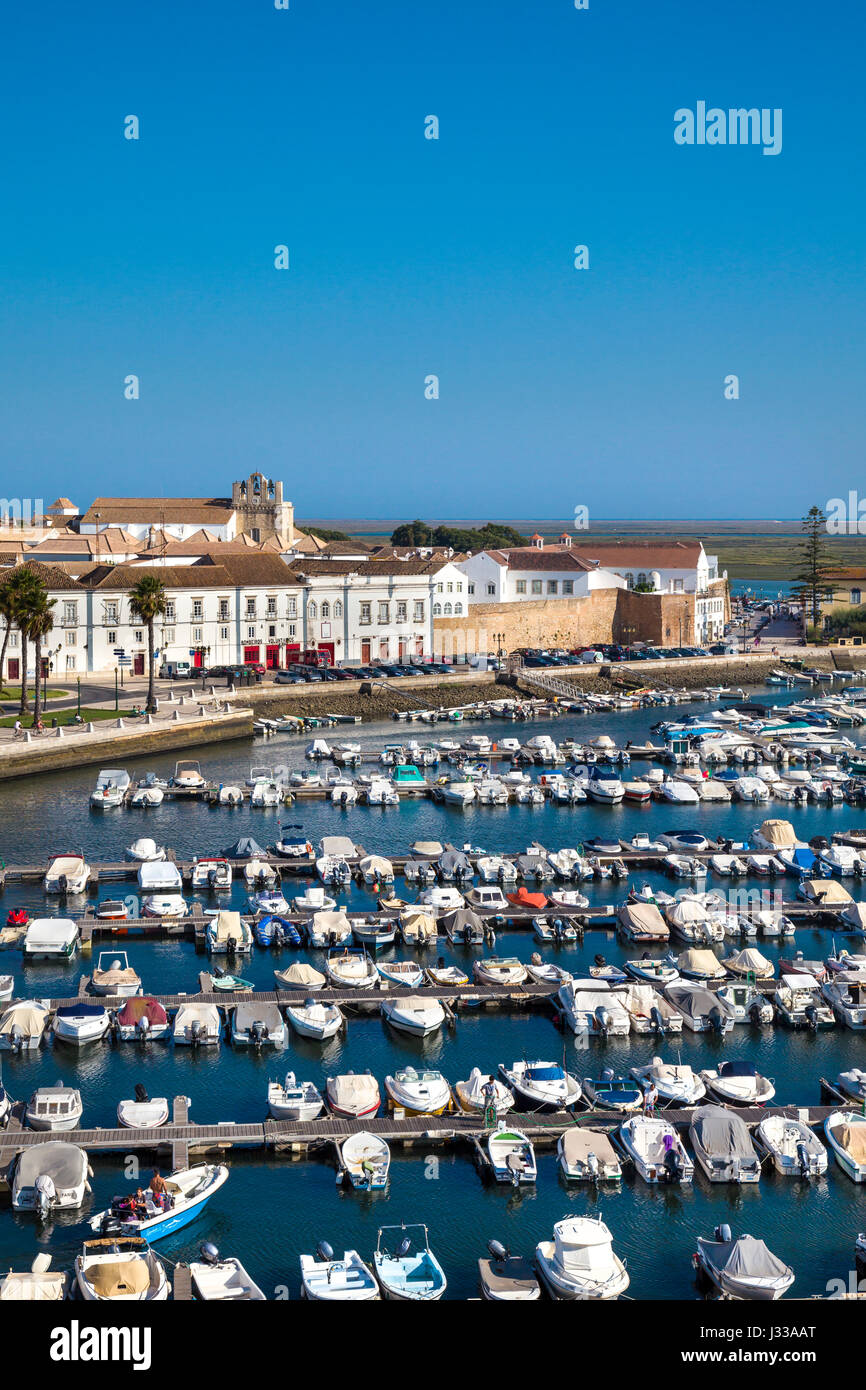 Faro Harbour, Faro, Algarve, Portugal Stock Photo - Alamy