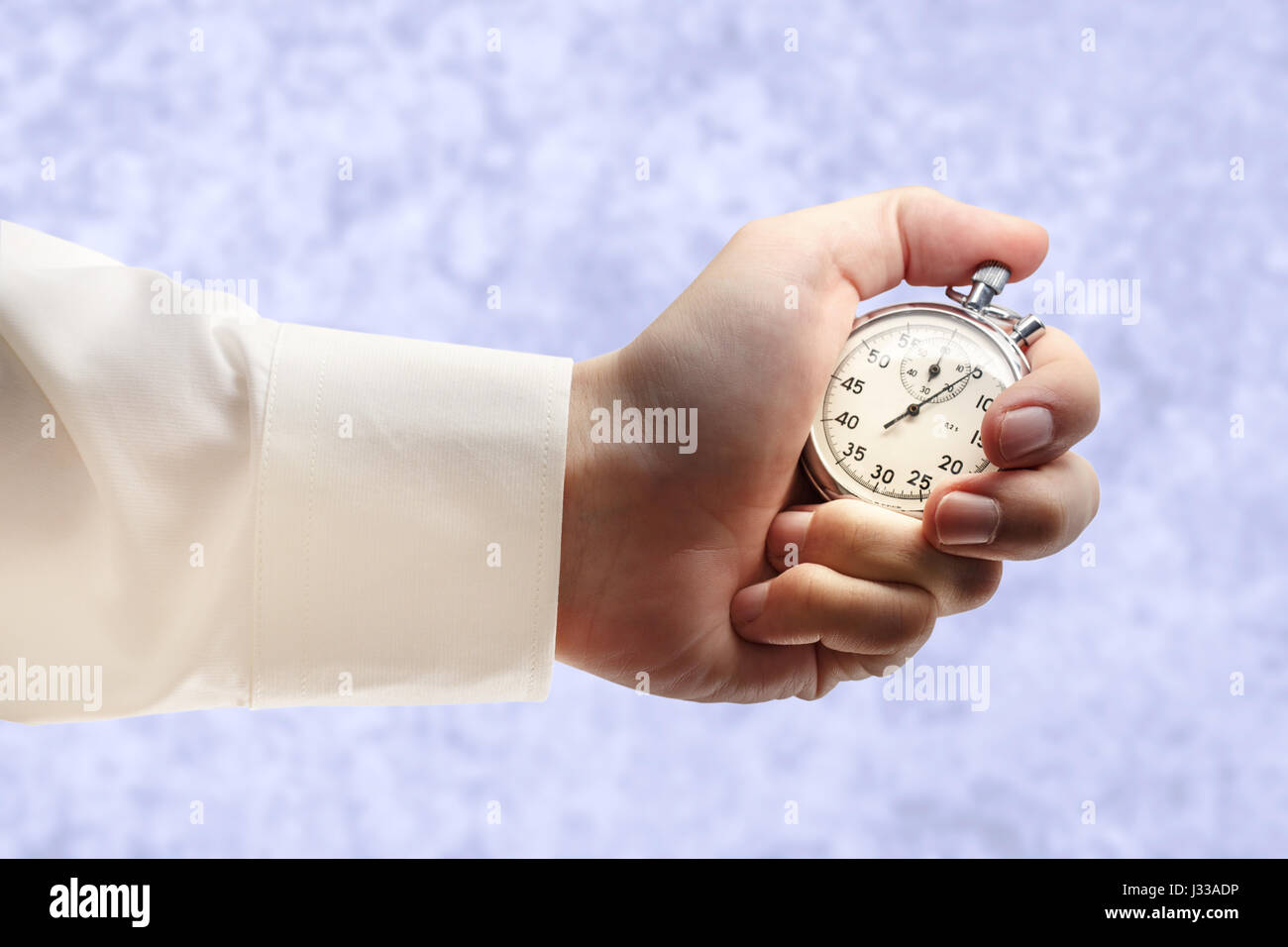 Finger on stop watch hi-res stock photography and images - Alamy