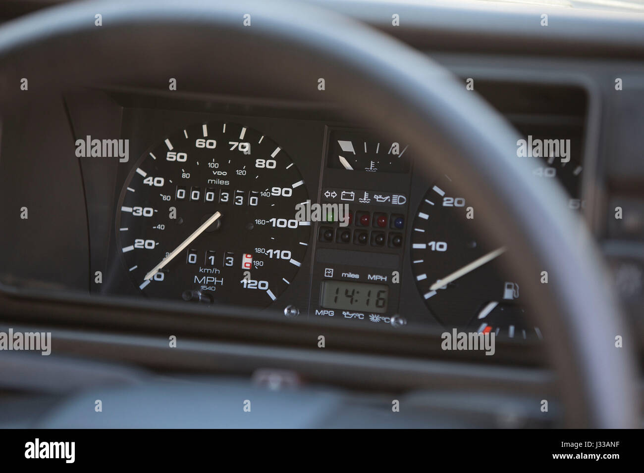Volkswagen Golf GTI Mk2 built in 1991 being driven at Longcross Testing ...