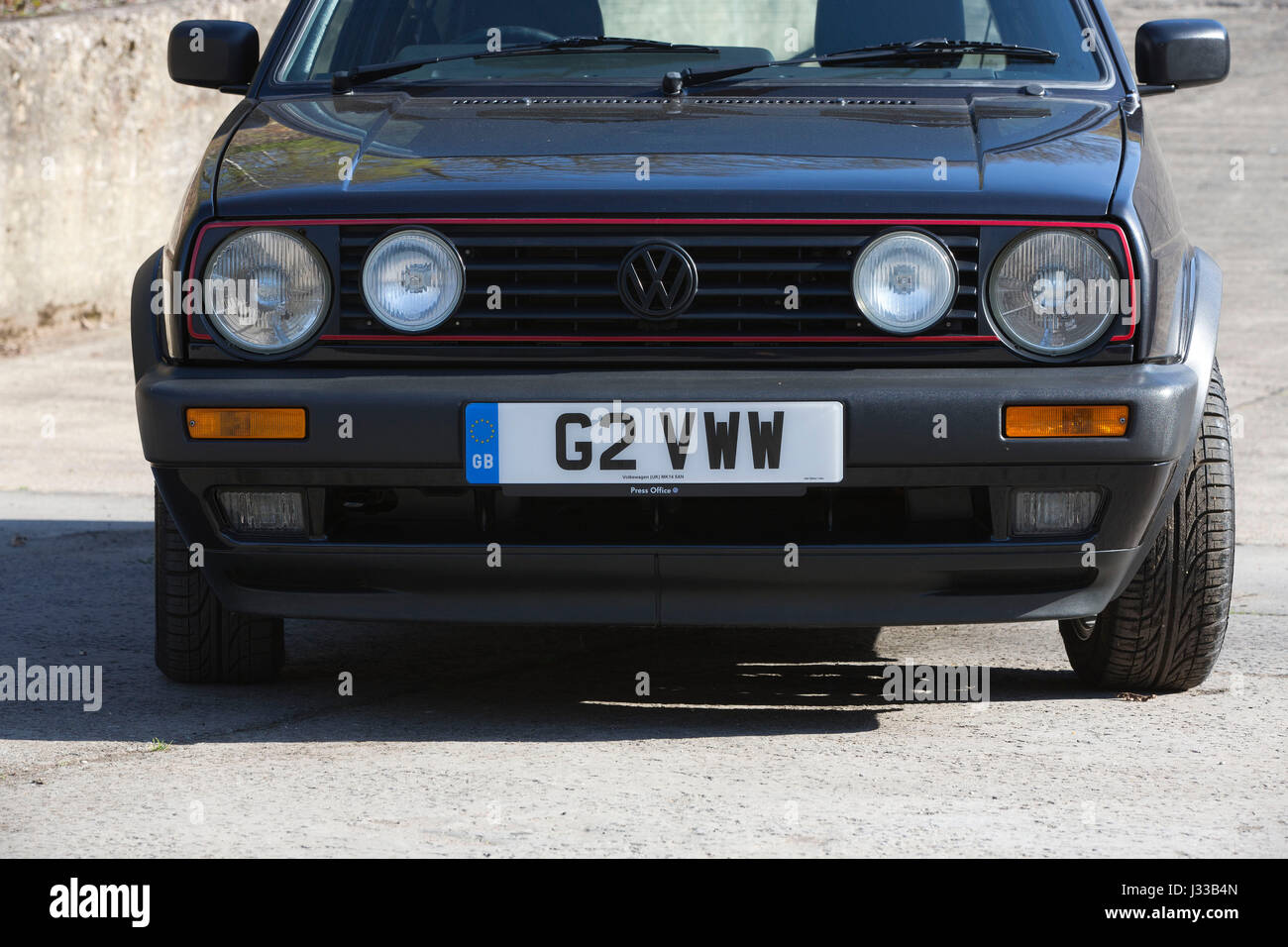Volkswagen golf mk 2 hi-res stock photography and images - Alamy